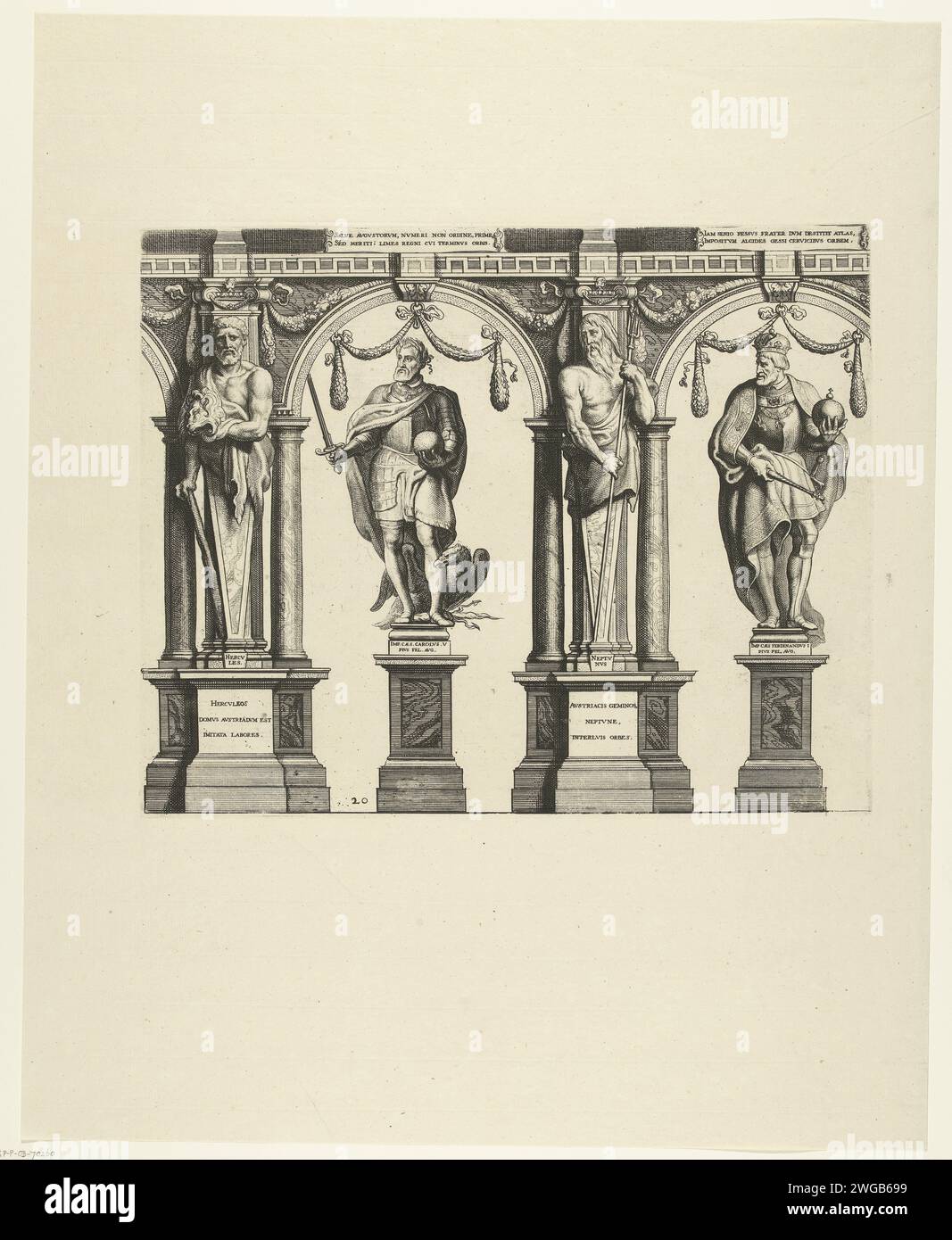 Keizers Karel V and Ferdinand I; Entry of Ferdinand in Antwerp in 1635 ...