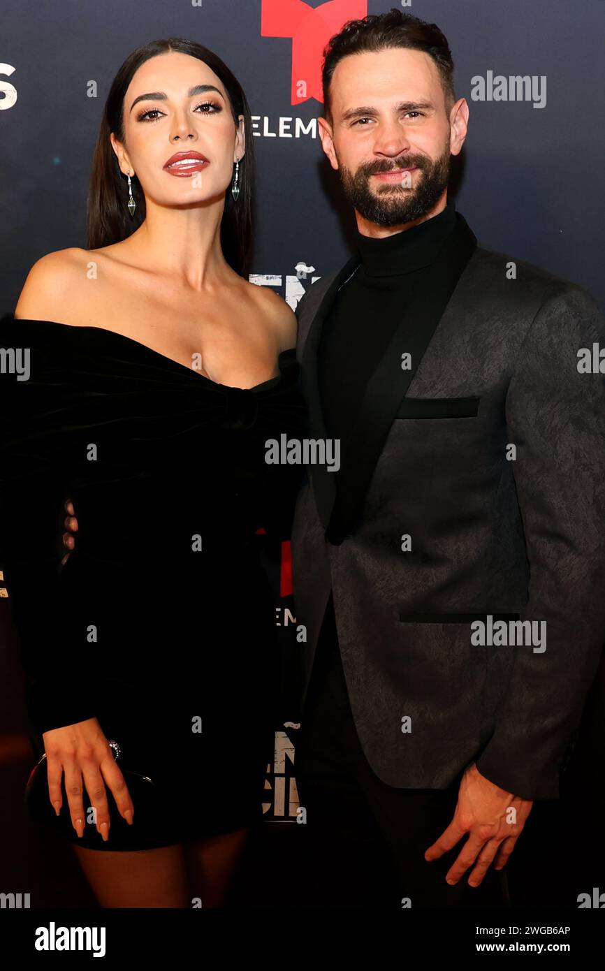Mexico City, Mexico. 01st Feb, 2024. Julia Gama and Rafael Nieves are ...