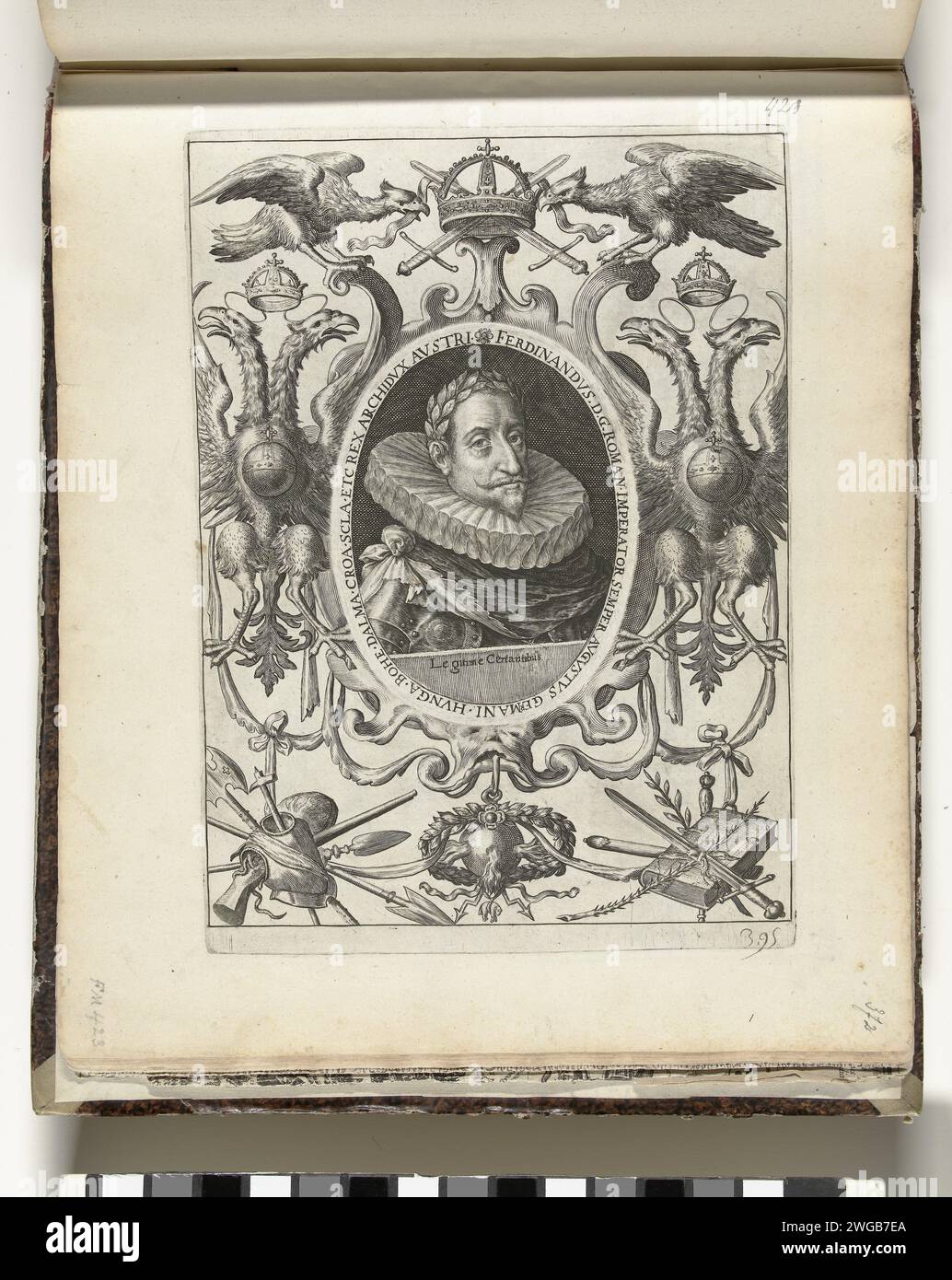 Portrait of Emperor Ferdinand II, 1619, 1619 - 1621 print Portrait of ...