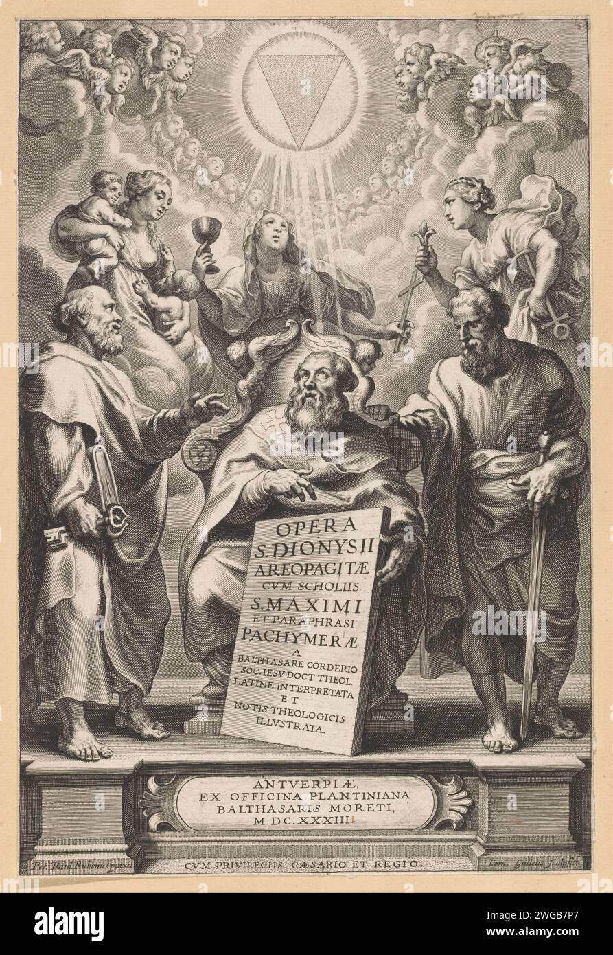 H. Denis met Peter Pope, Cornelis Galle (1), after Peter Paul Rubens ...