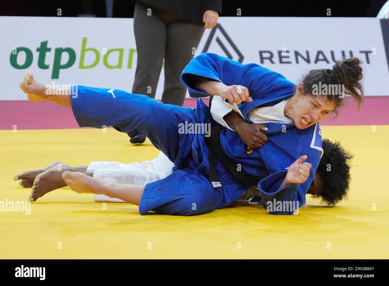 Miriam Butkereit of Germany against Marie-Eve Gahie of France, Final ...