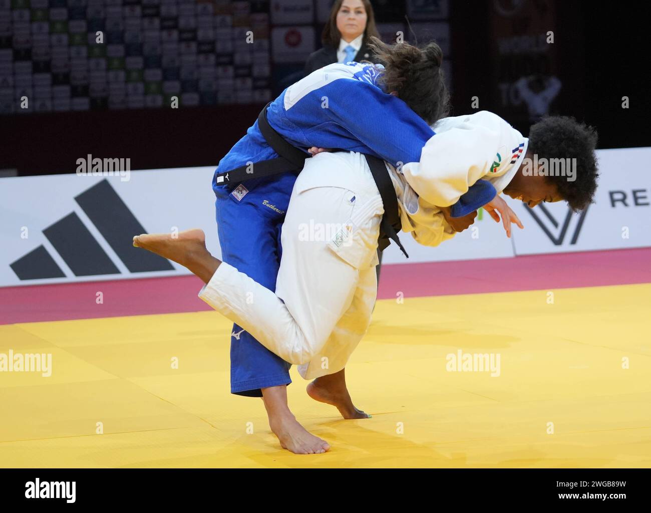 Miriam Butkereit of Germany against Marie-Eve Gahie of France, Final ...