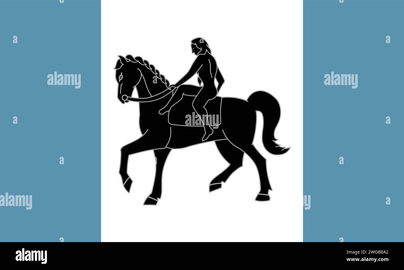 Flag of the METROPOLITAN BOROUGH AND CITY OF COVENTRY, WEST MIDLANDS ...