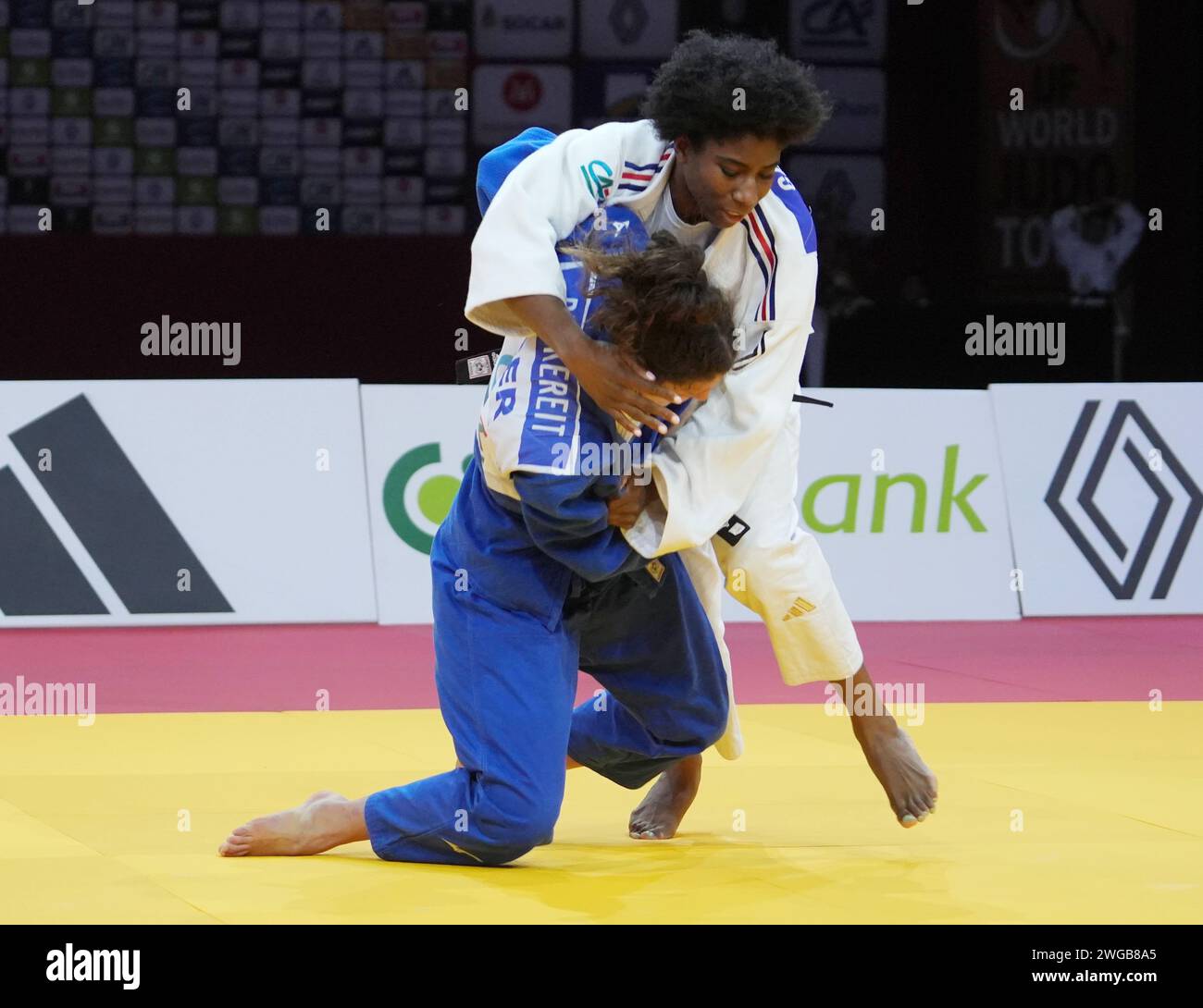 Miriam Butkereit of Germany against Marie-Eve Gahie of France, Final ...