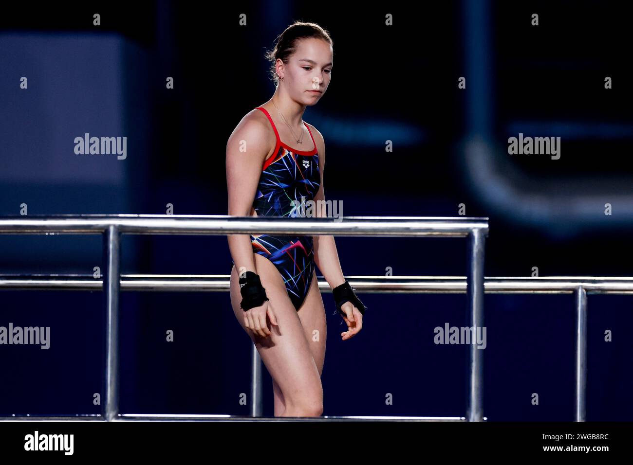 DOHA, QATAR - FEBRUARY 4: Else Praasterink of the Netherlands competing ...