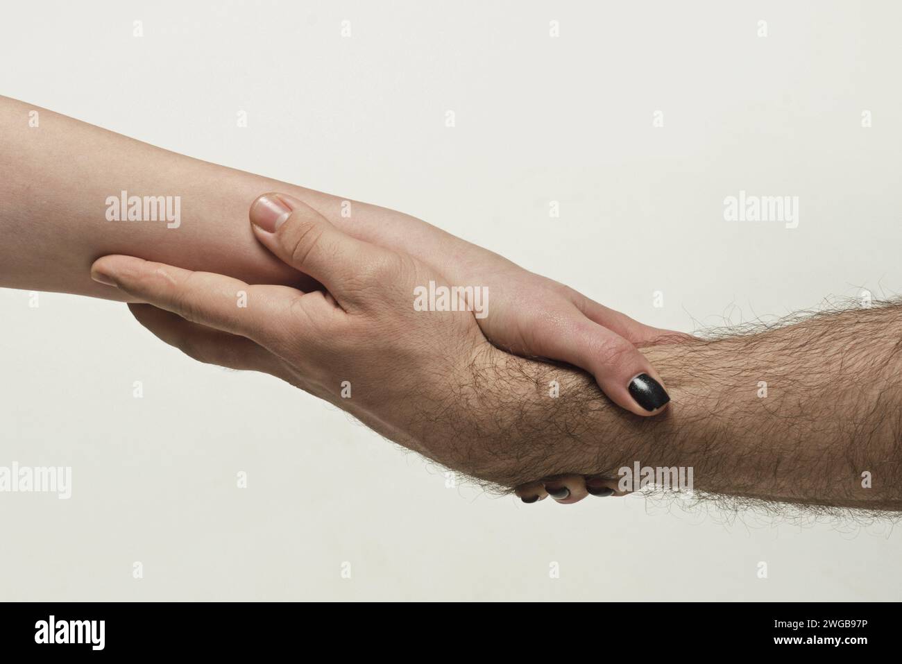 Helping hand. Holding hand, close up. Giving a helping hand. Rescue ...