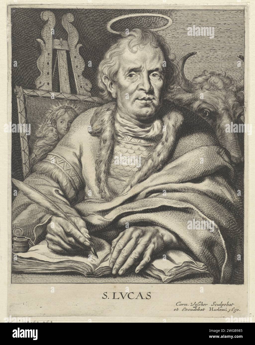 St luke the evangelist writing hi-res stock photography and images - Alamy