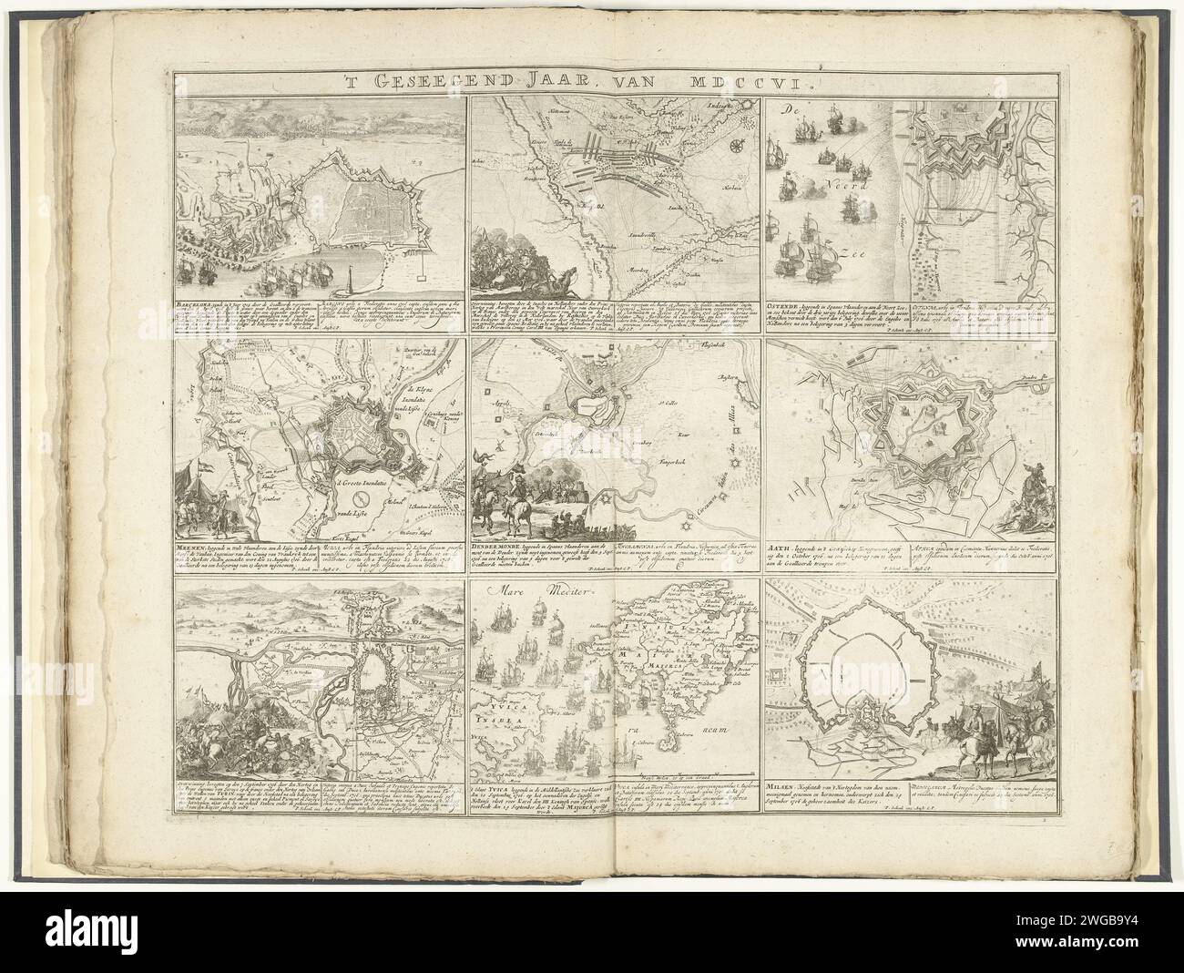 17th century map of barcelona hi-res stock photography and images - Alamy