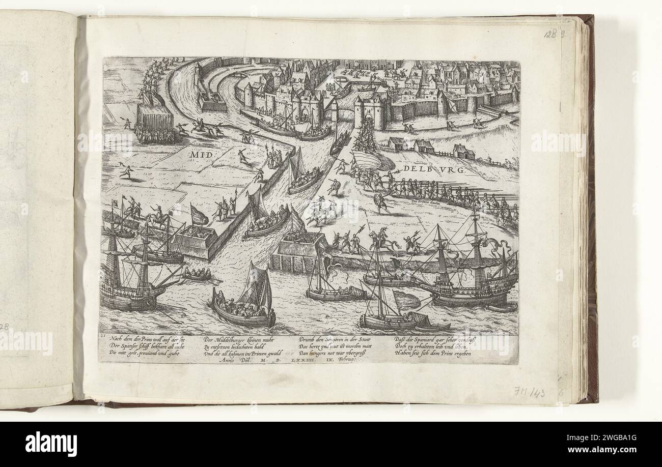 Middelburg proceeds to the prince, 1574, 1574 - 1576 print After the ...
