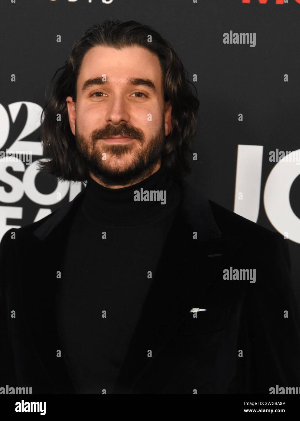 Los Angeles, California, USA 2nd February 2024 Musician Adam Brett Met ...