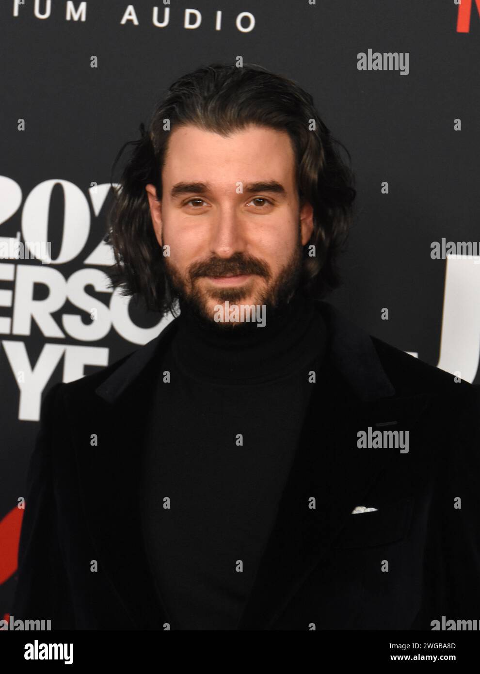 Los Angeles, California, USA 2nd February 2024 Musician Adam Brett Met ...