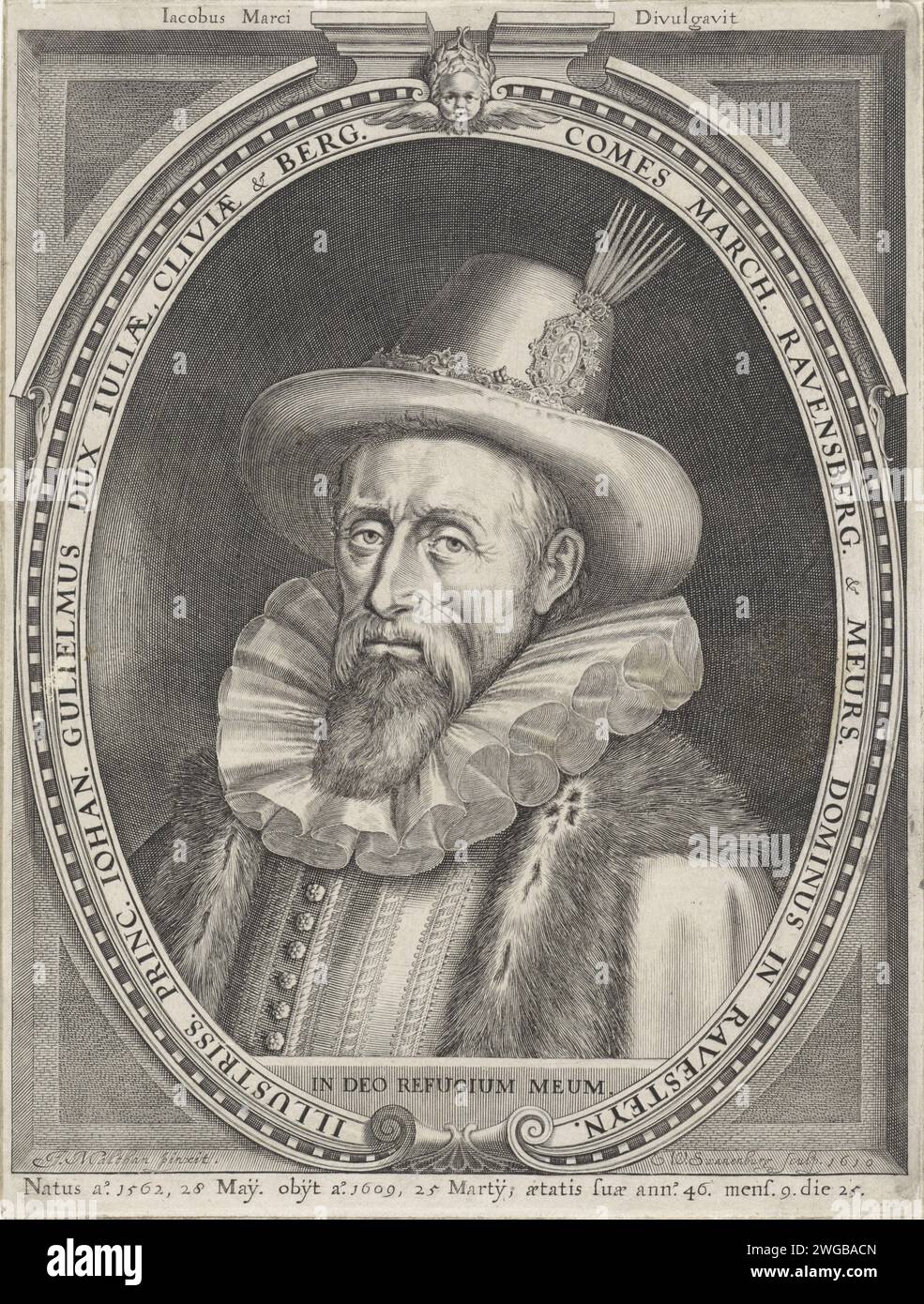 Portrait of Johan Willem van Kleef, Willem Isaacsz. van Swanenburg ...