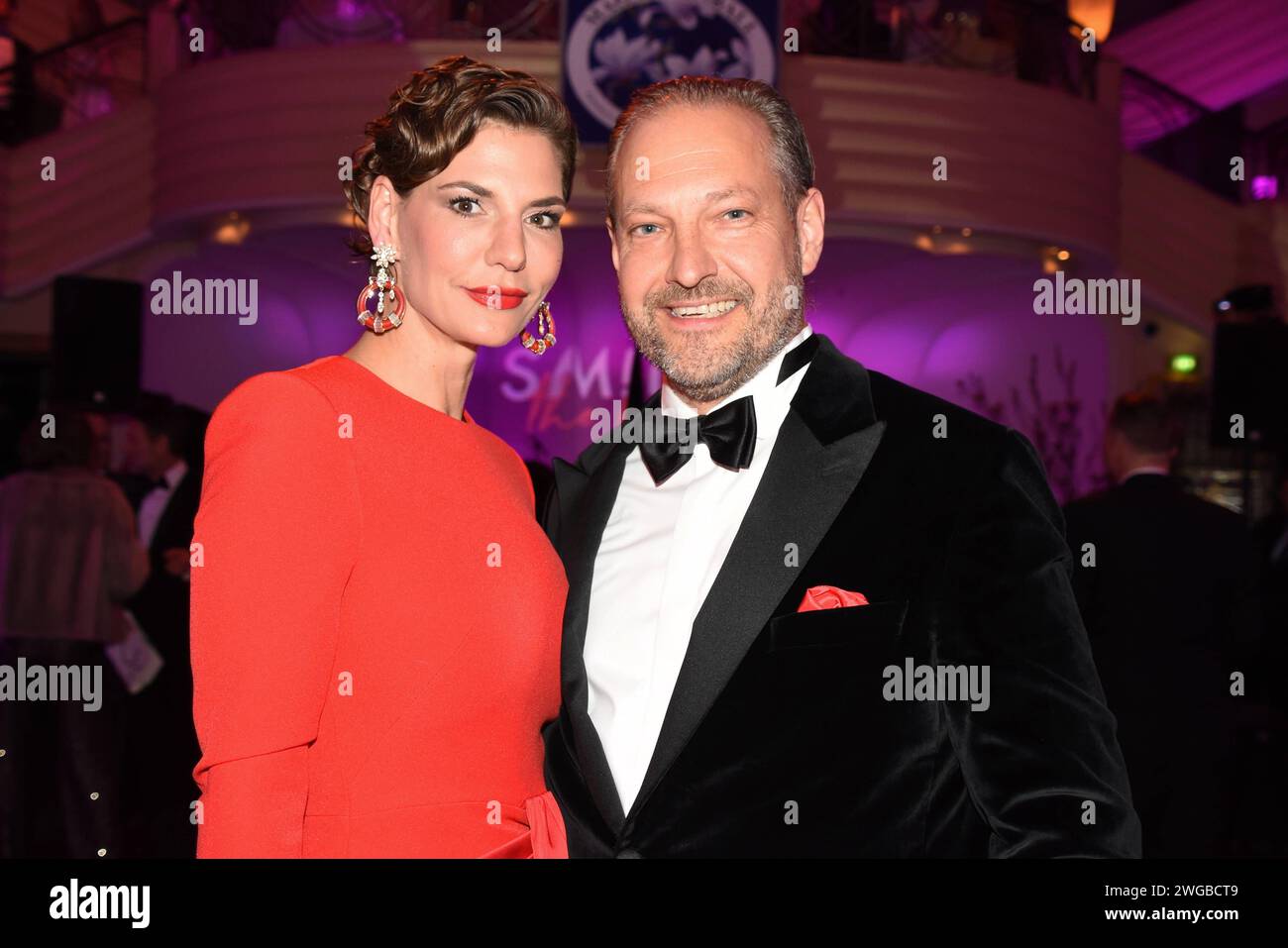 Sarah Kronsbein Galeristin Michael Radomski Muenchen 03.02.2024 ...