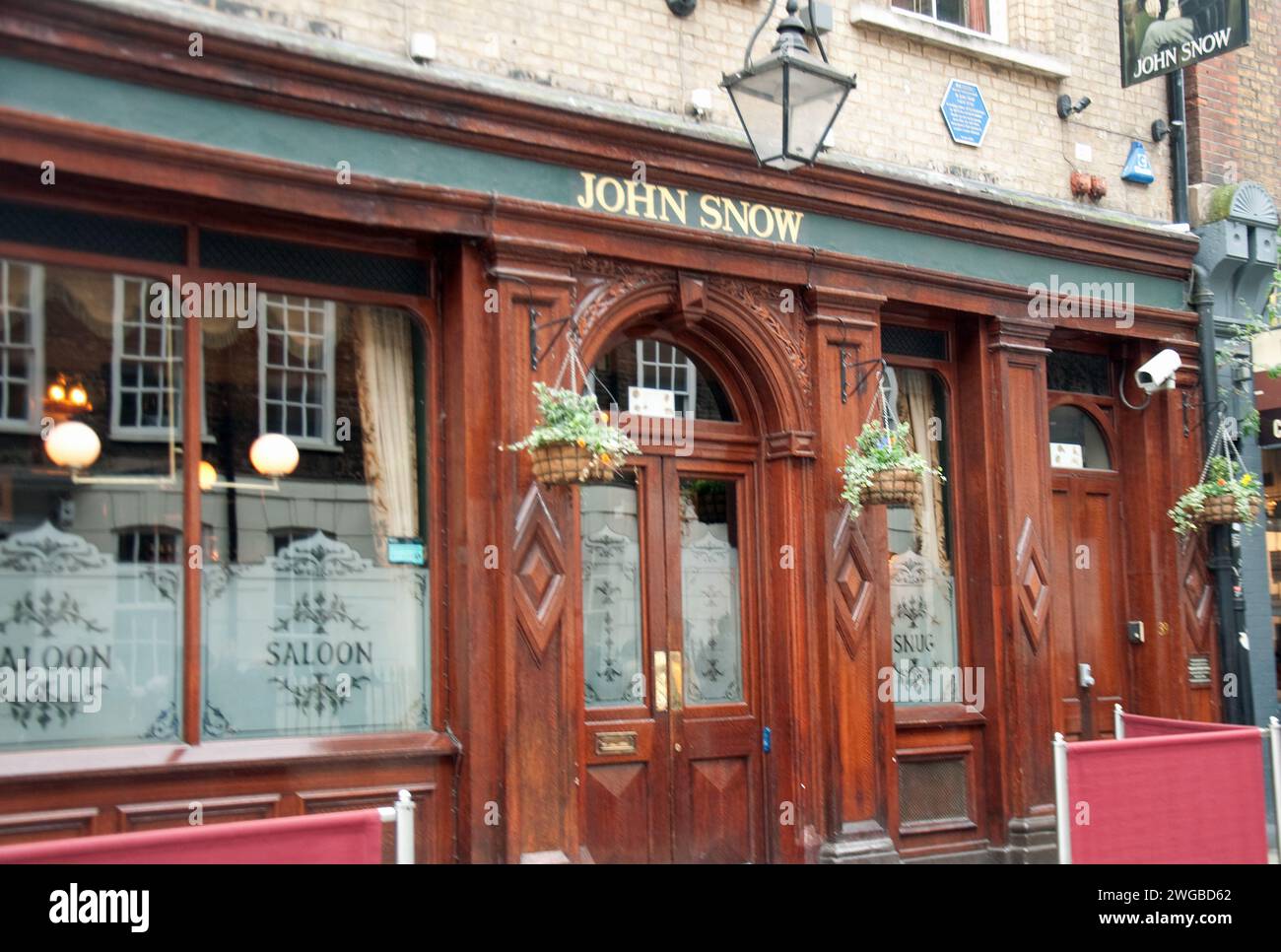 John Snow Public House, Soho, London, UK Stock Photo - Alamy