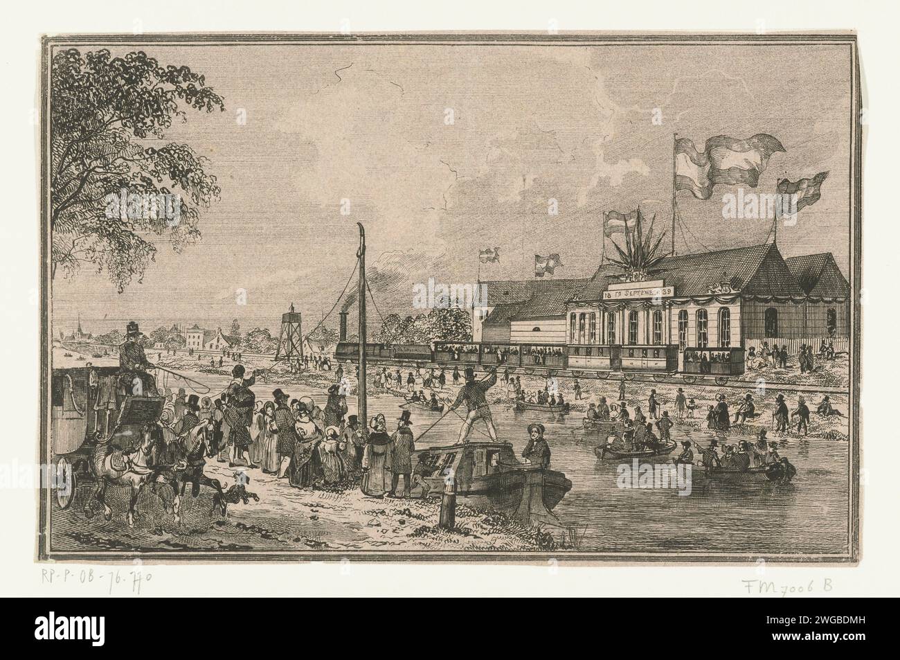 Steam locomotive station haarlem hi-res stock photography and images ...