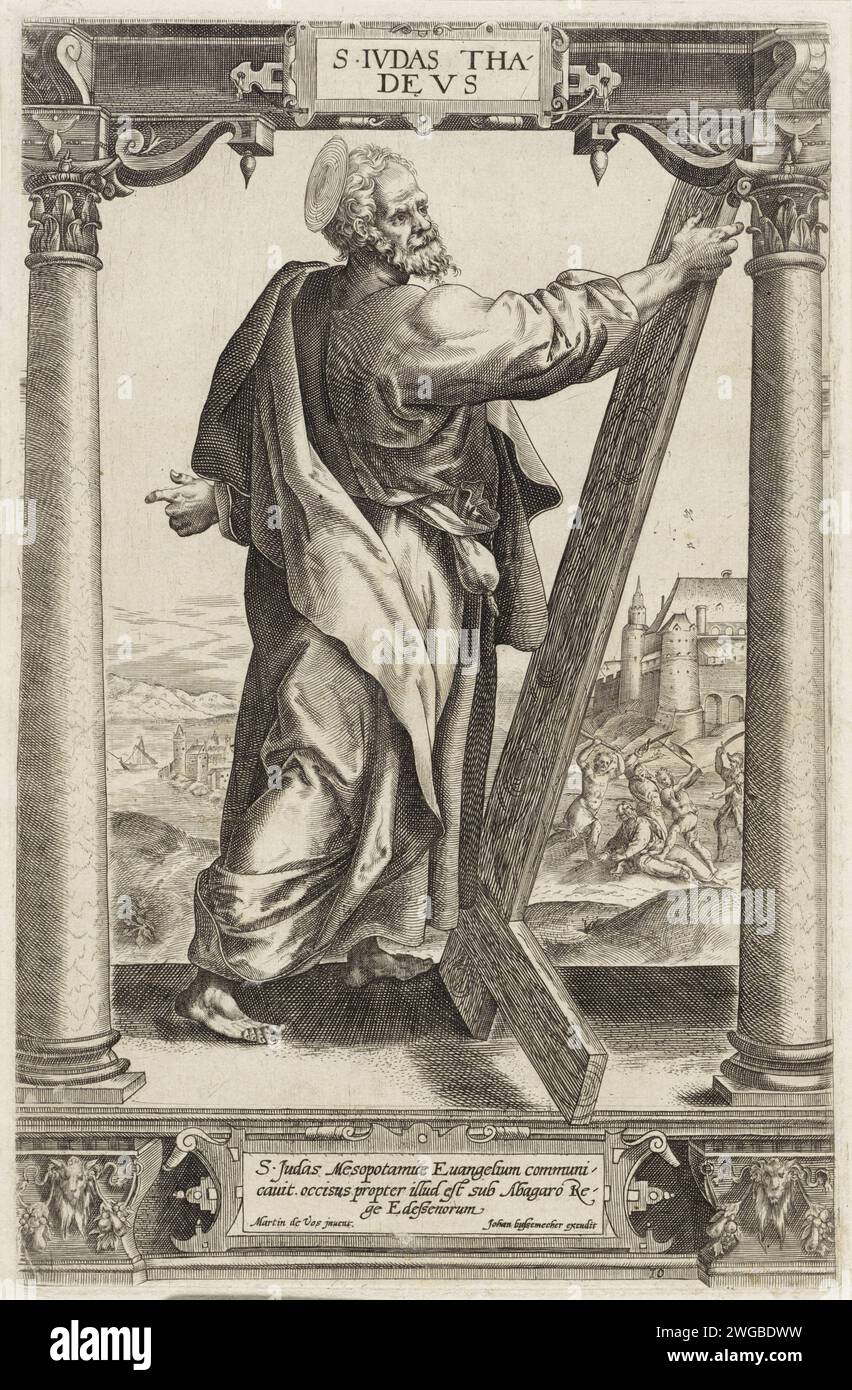 H. Judas Taddés, Anonymous, After Honoonmymician, After Jan Ditmaper ...