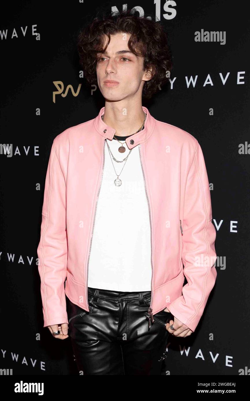 Mehro attends the arrivals of Primary Wave’s 17th Annual Pre-GRAMMY ...