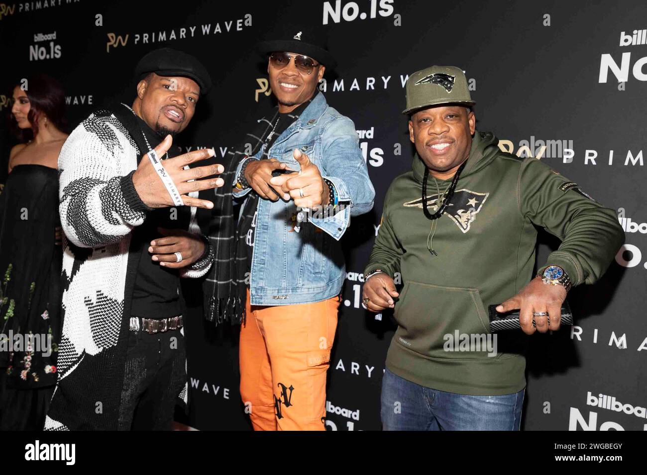 Michael Givens, Ronnie Defoe and Ricky Bell attend the arrivals of ...