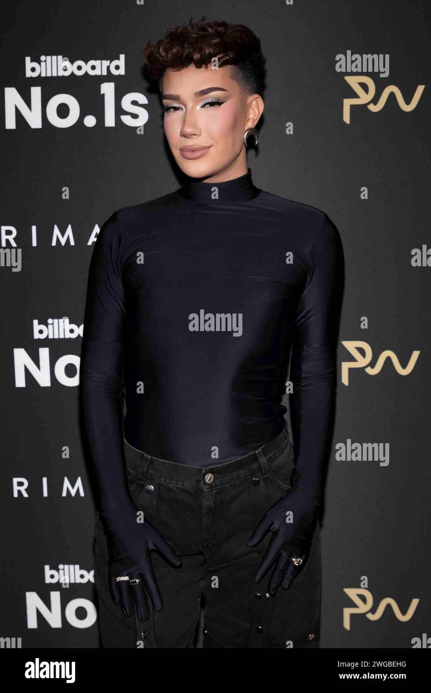 James Charles attends the arrivals of Primary Wave’s 17th Annual Pre ...