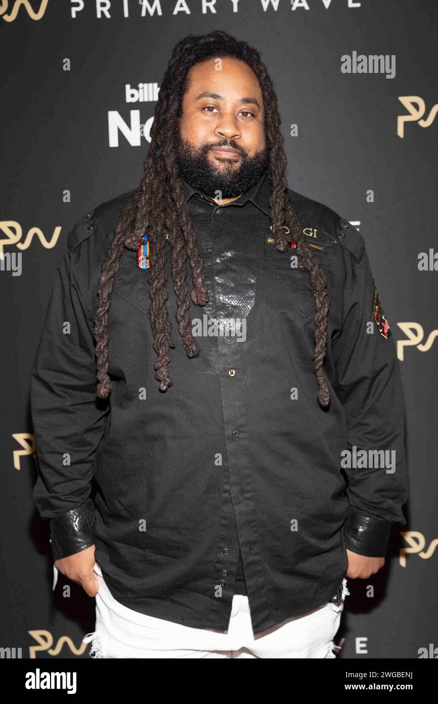 Damien “DDOT” Washington attends the arrivals of Primary Wave’s 17th ...