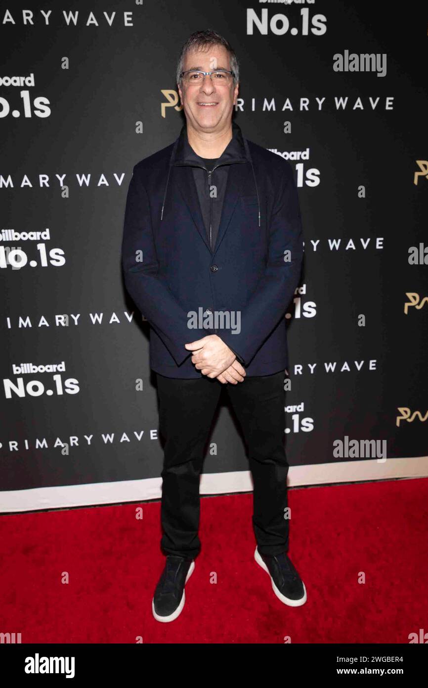 Larry Mestel attends the arrivals of Primary Wave’s 17th Annual Pre ...