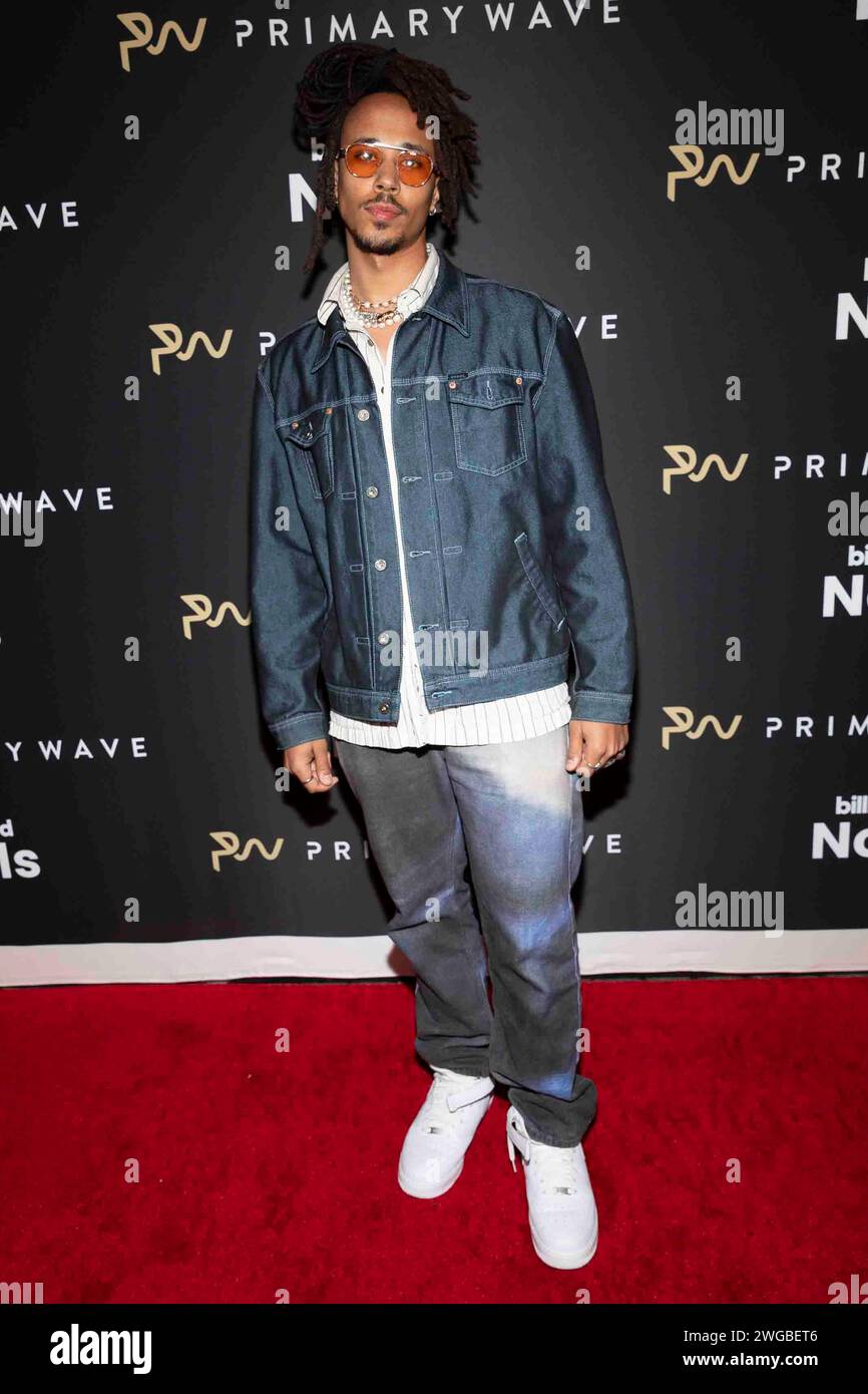 Zach Zoya attends the arrivals of Primary Wave’s 17th Annual Pre-GRAMMY ...