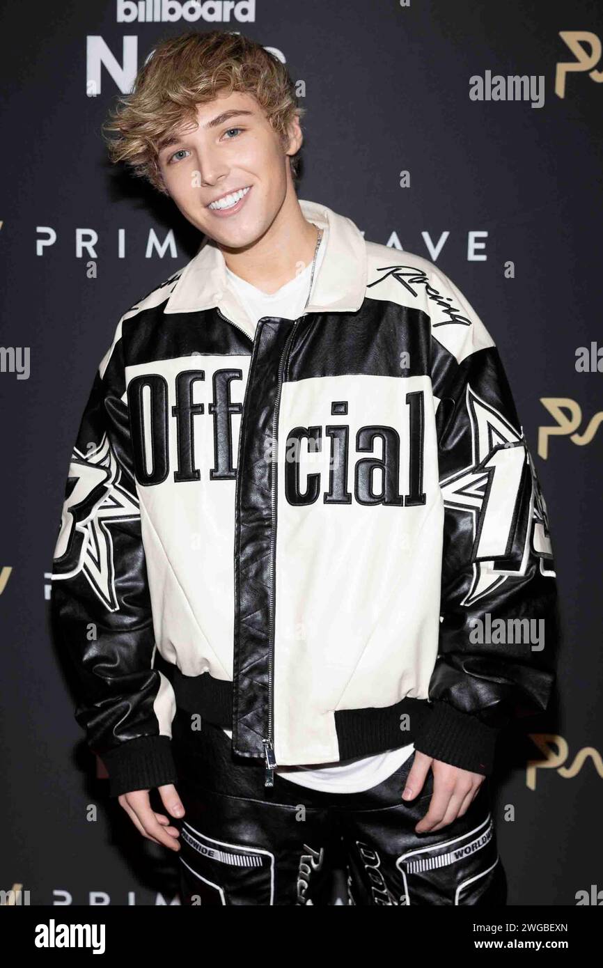 Dillon Ensor attends the arrivals of Primary Wave’s 17th Annual Pre ...