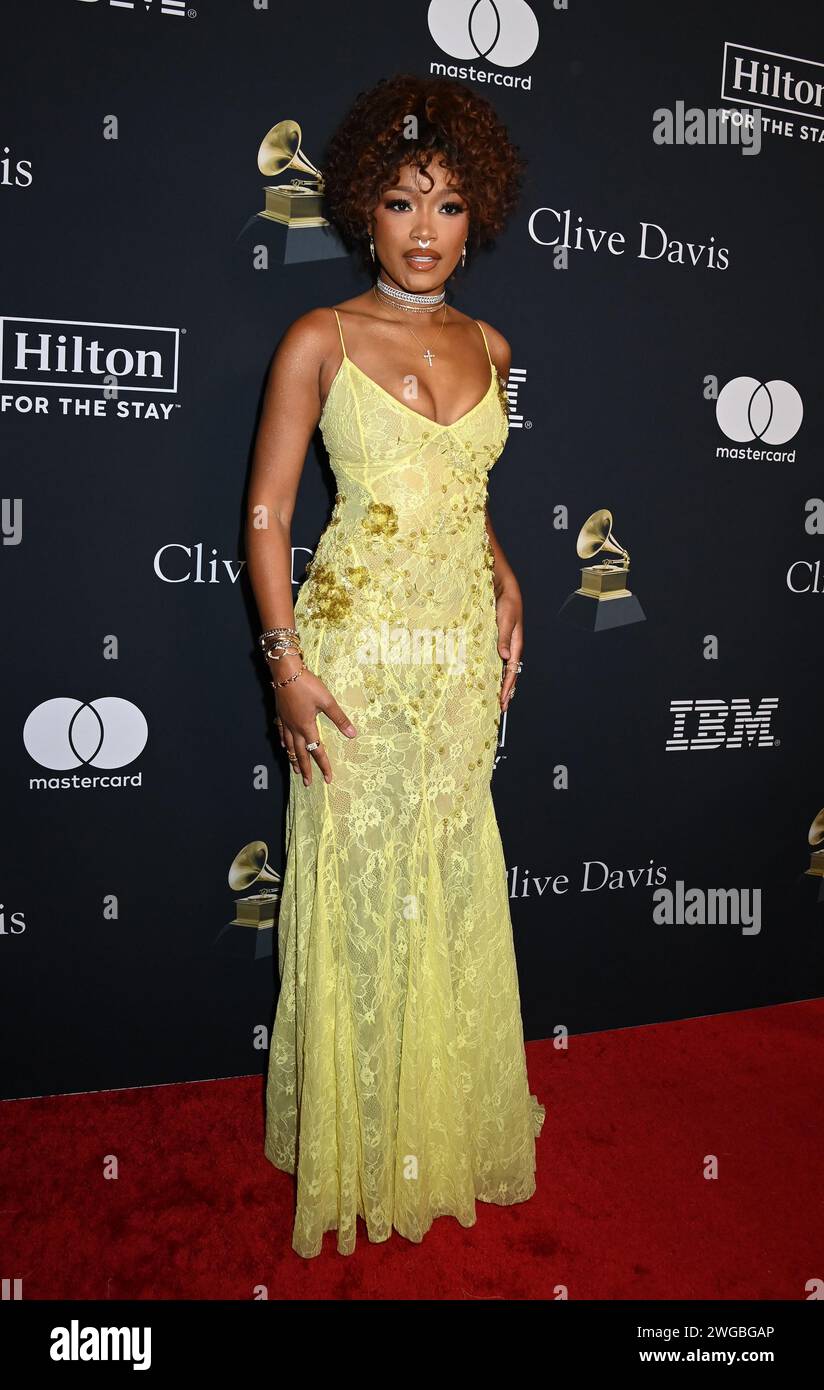 Beverly Hills, USA. 03rd Feb, 2024. Keke Palmer arriving at the Pre ...