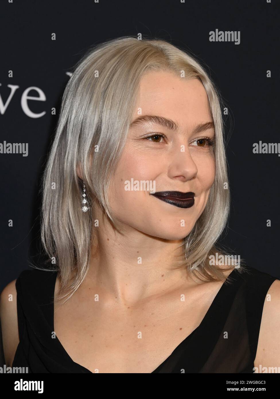 Beverly Hills, USA. 03rd Feb, 2024. Phoebe Bridgers arriving at the Pre ...