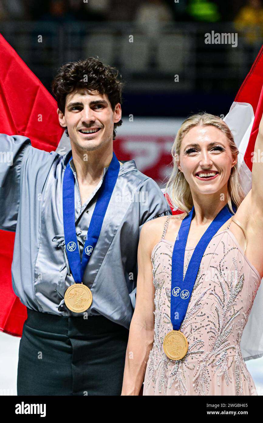 Shanghai, China. 04th Feb, 2024. Ice Dance Awards, Piper GILLES & Paul ...