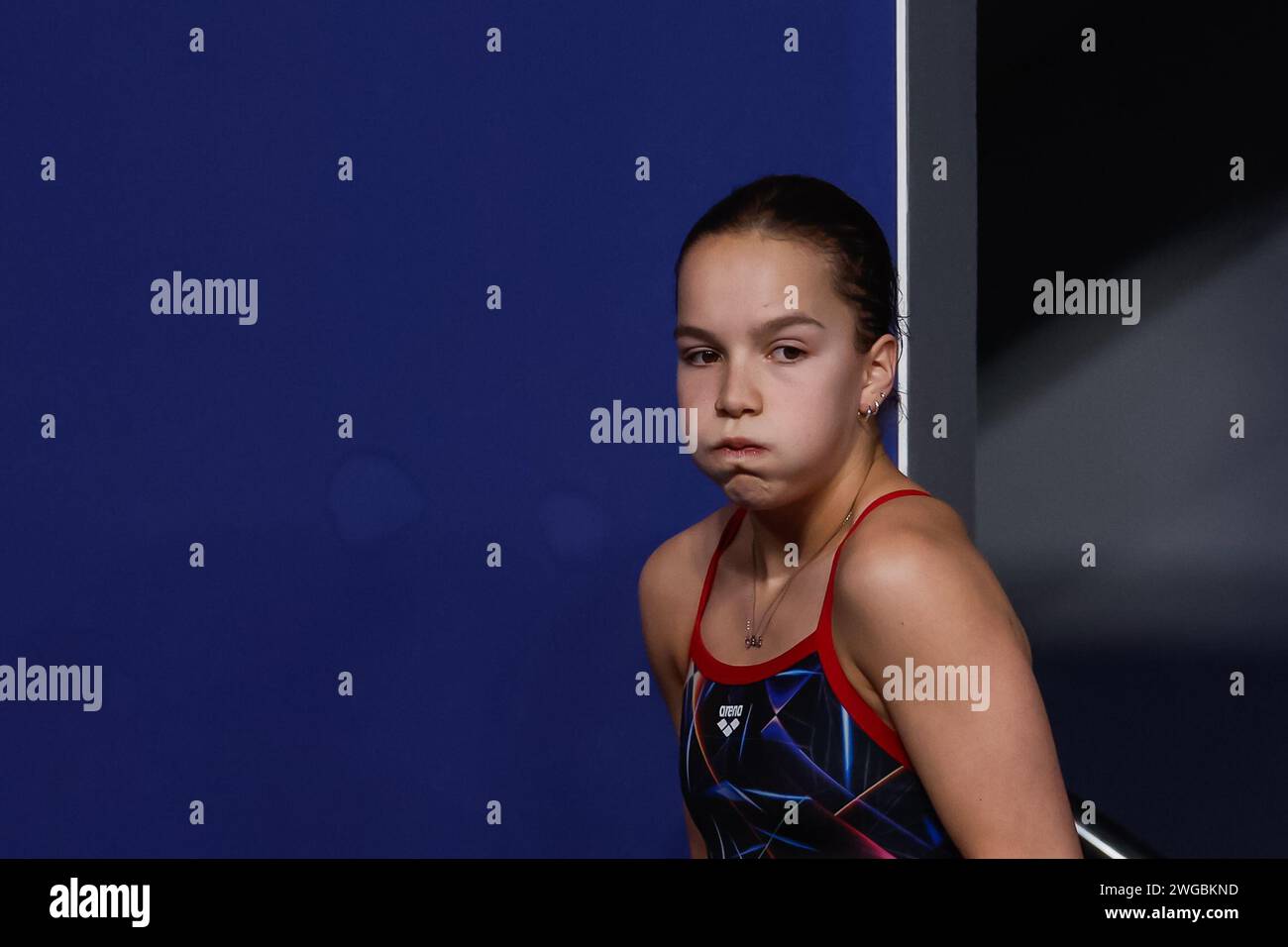 DOHA, QATAR - FEBRUARY 4: Else Praasterink of the Netherlands competing ...