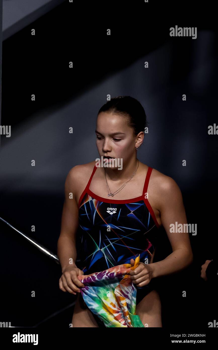 DOHA, QATAR - FEBRUARY 4: Else Praasterink of the Netherlands competing ...