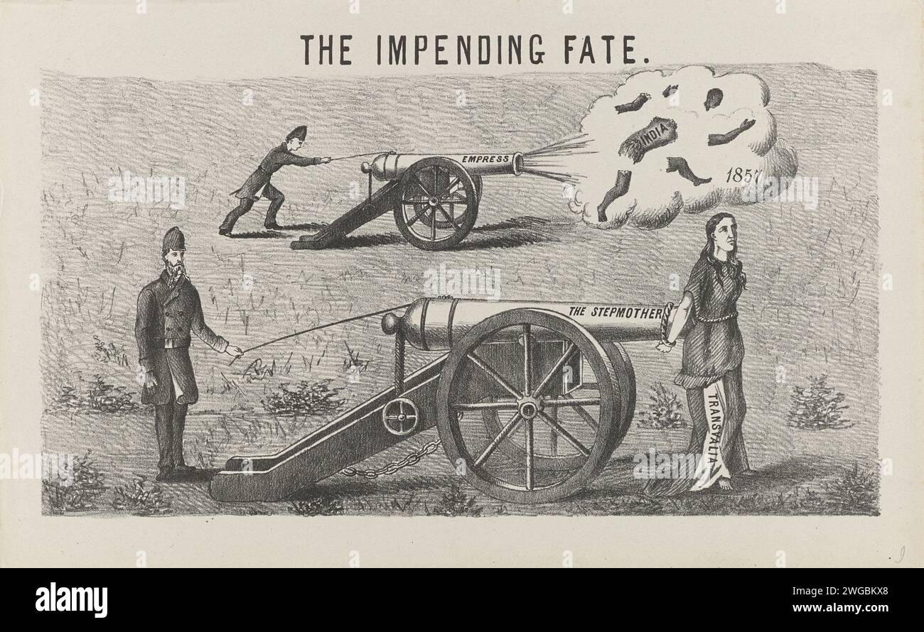 Transvaal tied for a cannon, 1877, 1877 - 1880 print The ...