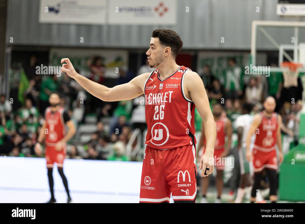 (C) Denis TRASFI / MAXPPP - au Palais Des Sports de Nanterre le 03-02 ...