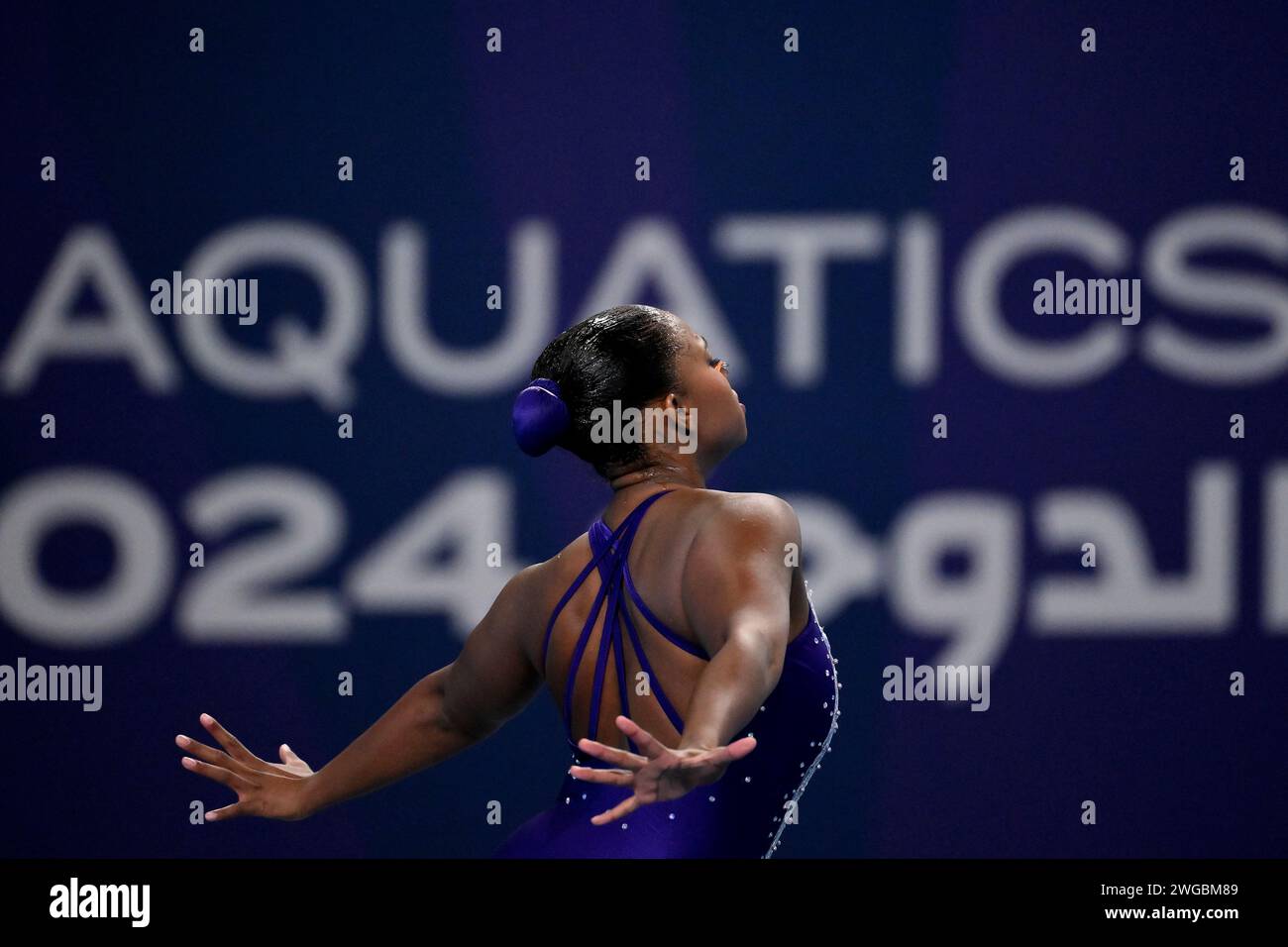 Doha, Qatar. 04th Feb, 2024. Alexandra Mansare Traore of Guinee ...