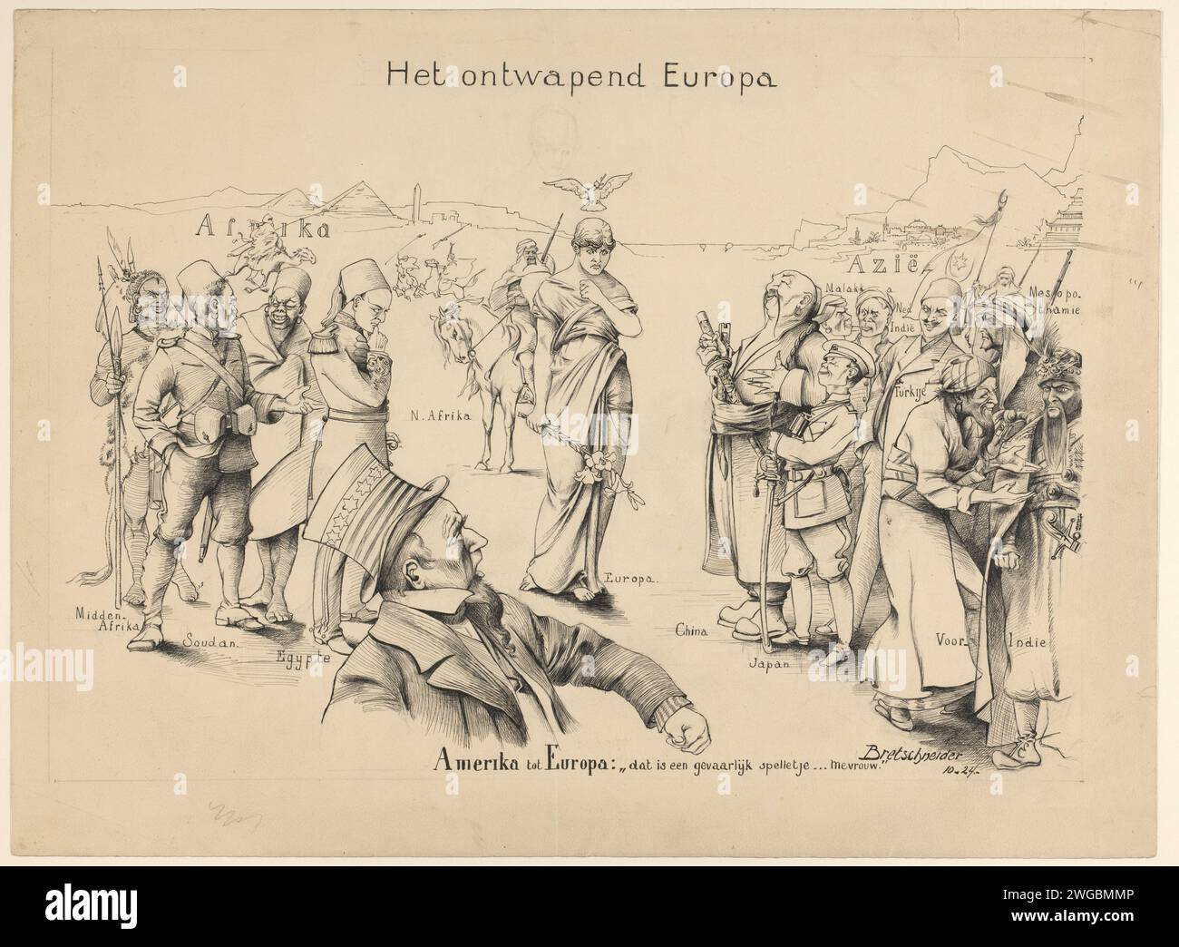 Disarmament cartoon hi-res stock photography and images - Alamy