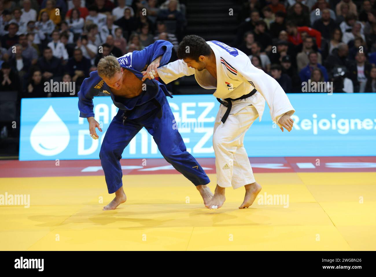 Thierry Larret / Maxppp. Judo International. Paris Grand Slam. Accor ...