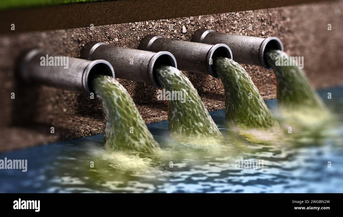 Wastewater pouring from pipe hi-res stock photography and images - Alamy