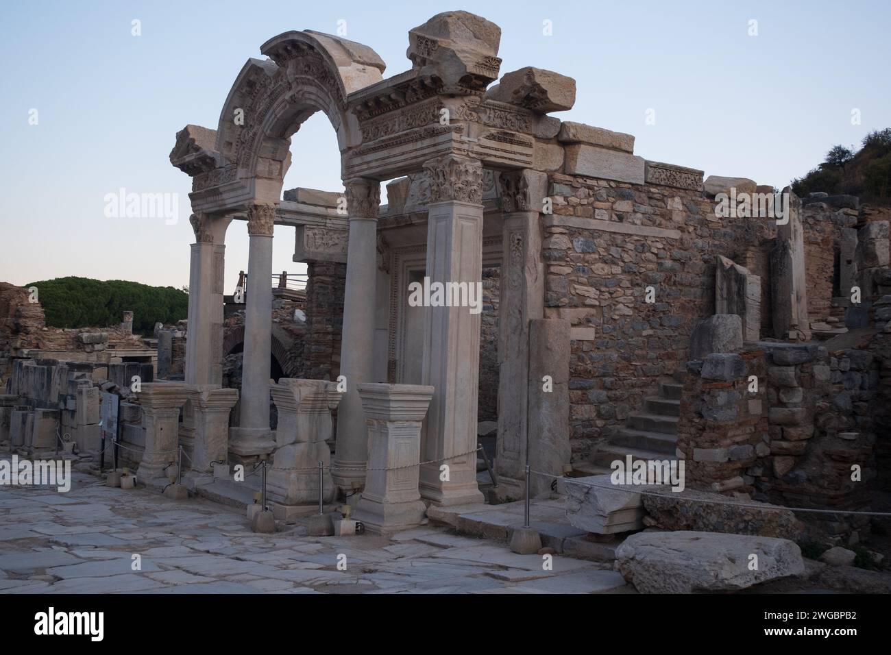 Buildings in the Ancient City of Ephesus, Ancient Buildings. Historical ...