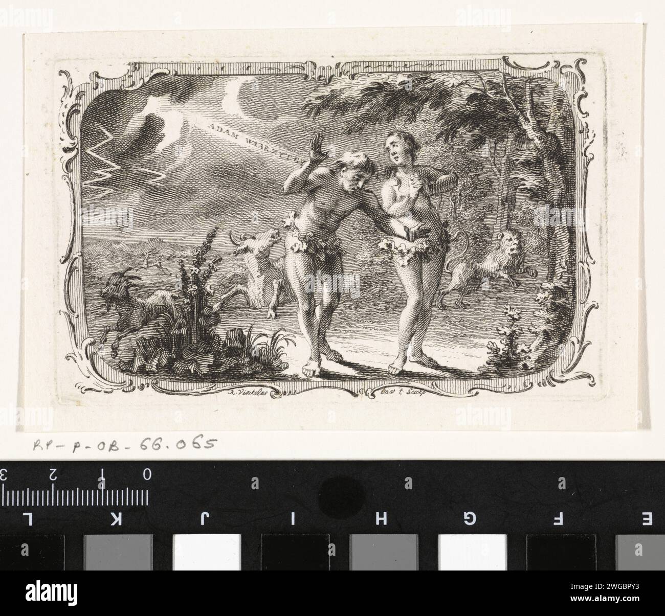 God calls Adam and Eva to account, Reinier Vinkeles (I), 1751 - 1816 ...