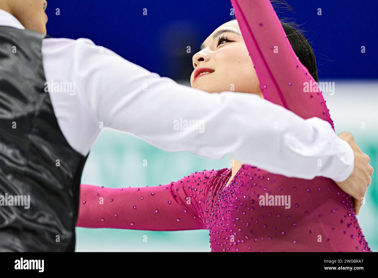 Shanghai, China. 04th Feb, 2024. Hannah LIM & Ye QUAN (KOR), during Ice ...