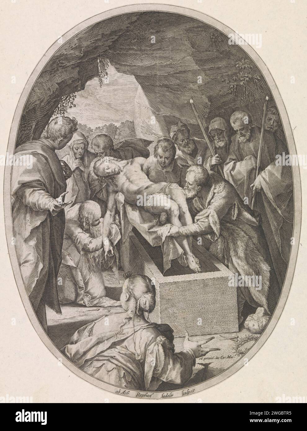 Raphael the entombment of christ hi-res stock photography and images - Alamy