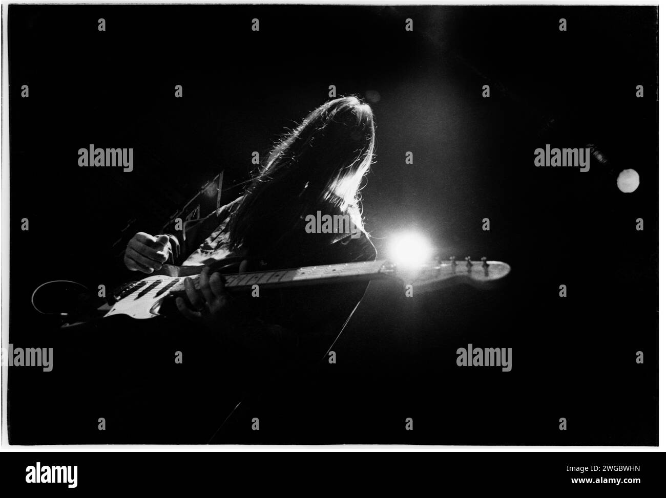 ROB BAKER, TRAGICALLY HIP, 1993: Rob Baker guitarist of the Canadian ...