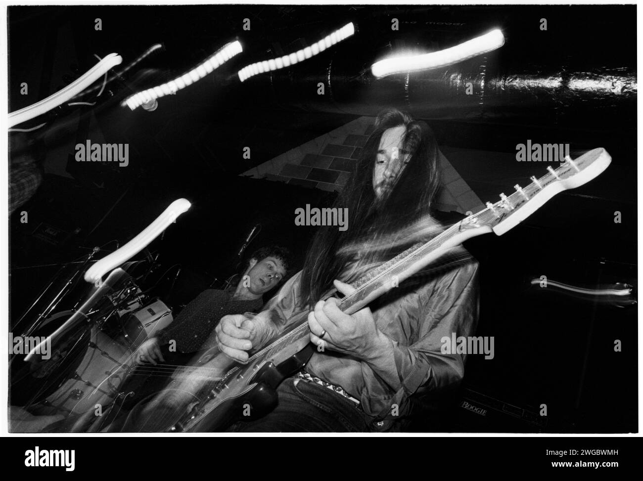 ROB BAKER, TRAGICALLY HIP, 1993: Rob Baker guitarist of the Canadian ...