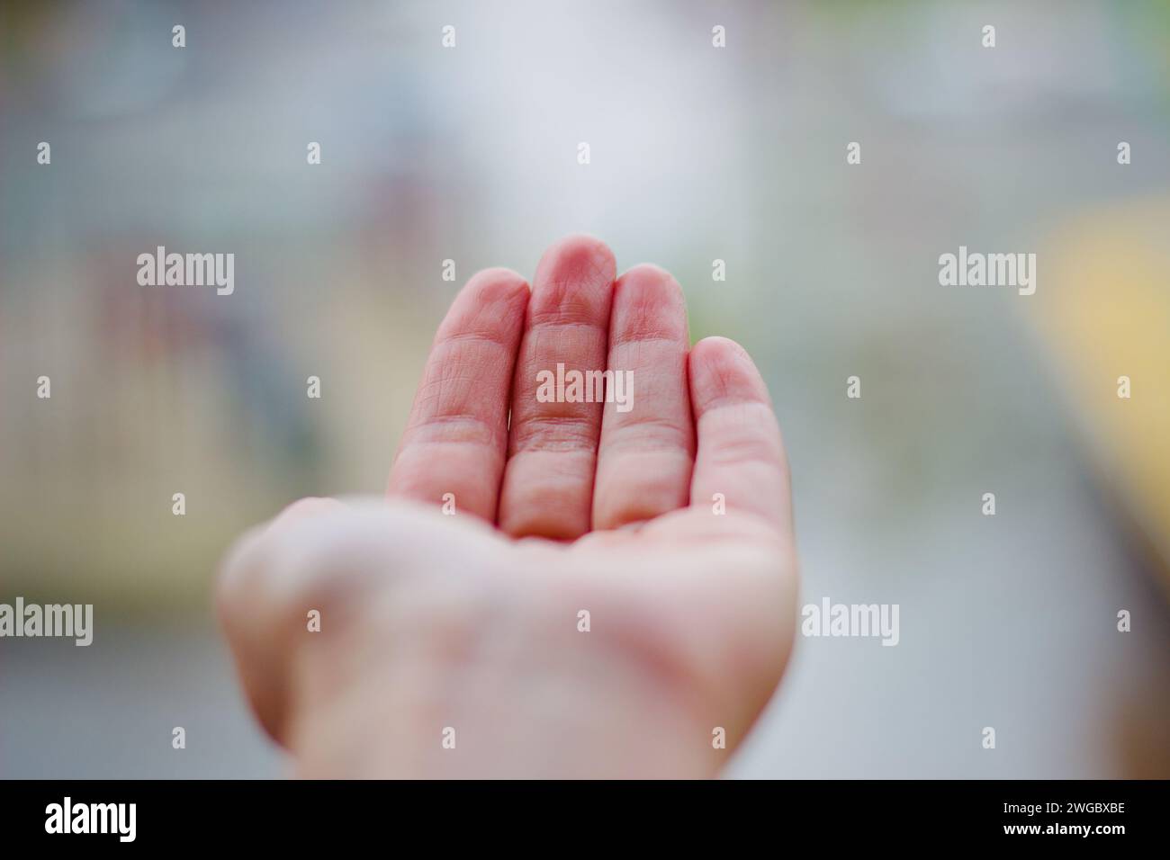 Outstretched arm woman hi-res stock photography and images - Alamy
