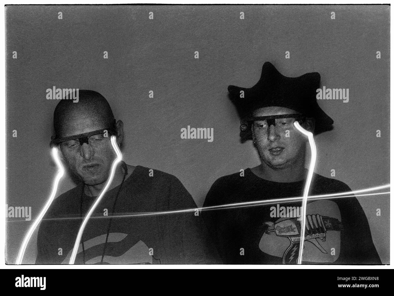 ORBITAL, EARLY TOUR, 1993: Dance music legends Orbital with their ...