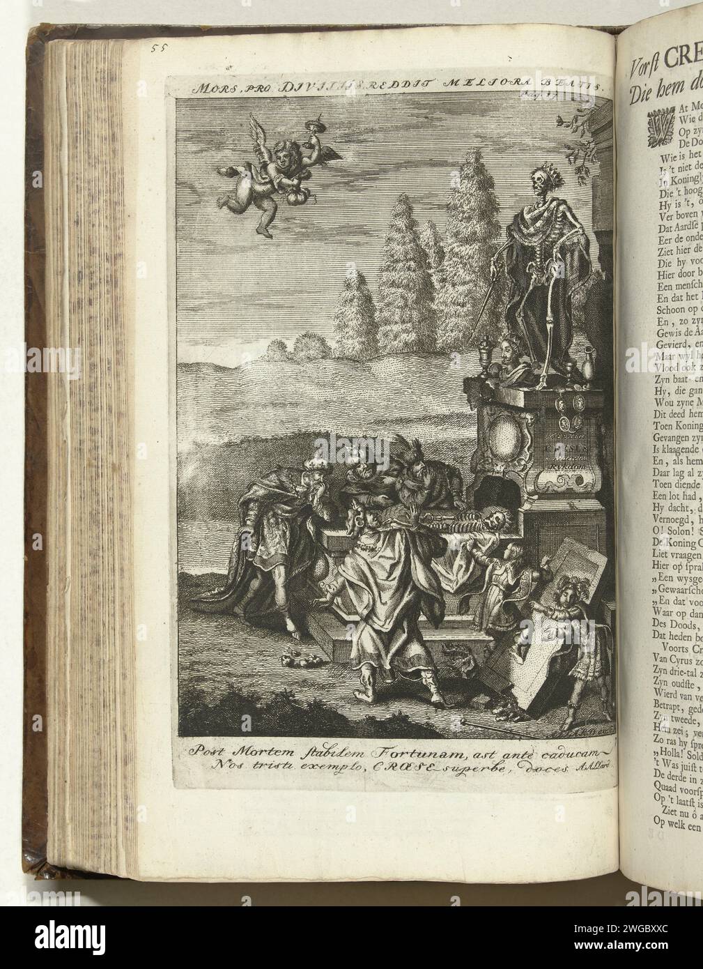 The opened grave of King Croesus, ca. 1707-1708, 1707 - 1708 print ...