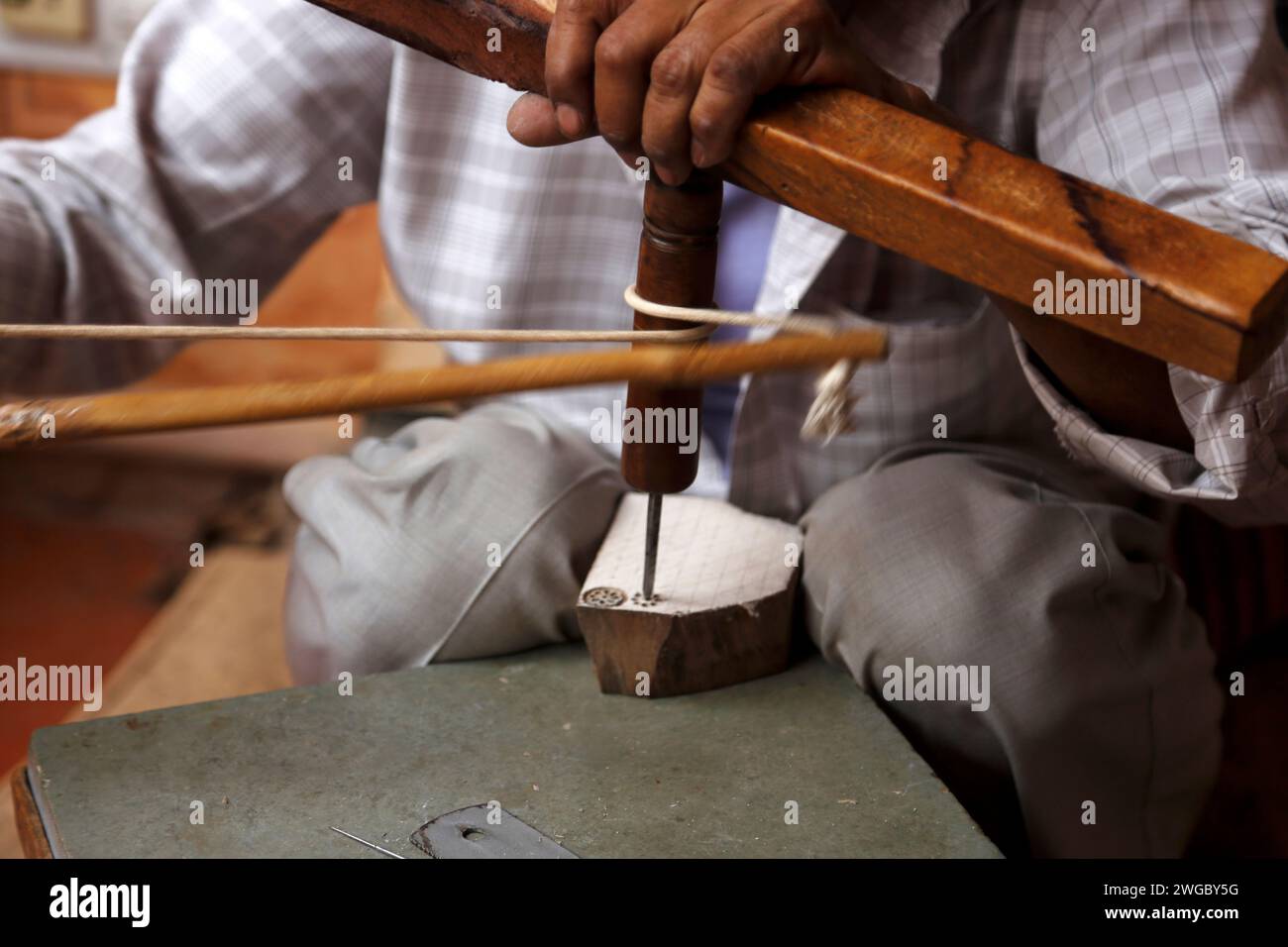 Indian printing blocks hi-res stock photography and images - Alamy