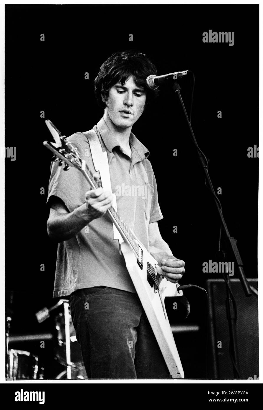 SUPER FURRY ANIMALS, EARLY GIG, 1995: A young Gruff Rhys of the welsh ...