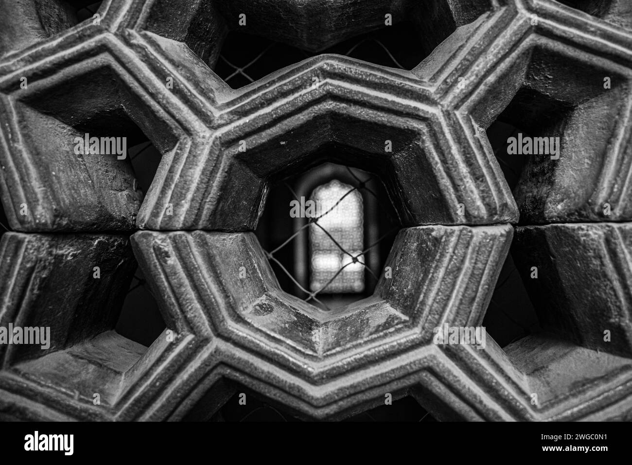 Octagonal Wall Pattern, Humayun's Tomb, Delhi, India Stock Photo - Alamy